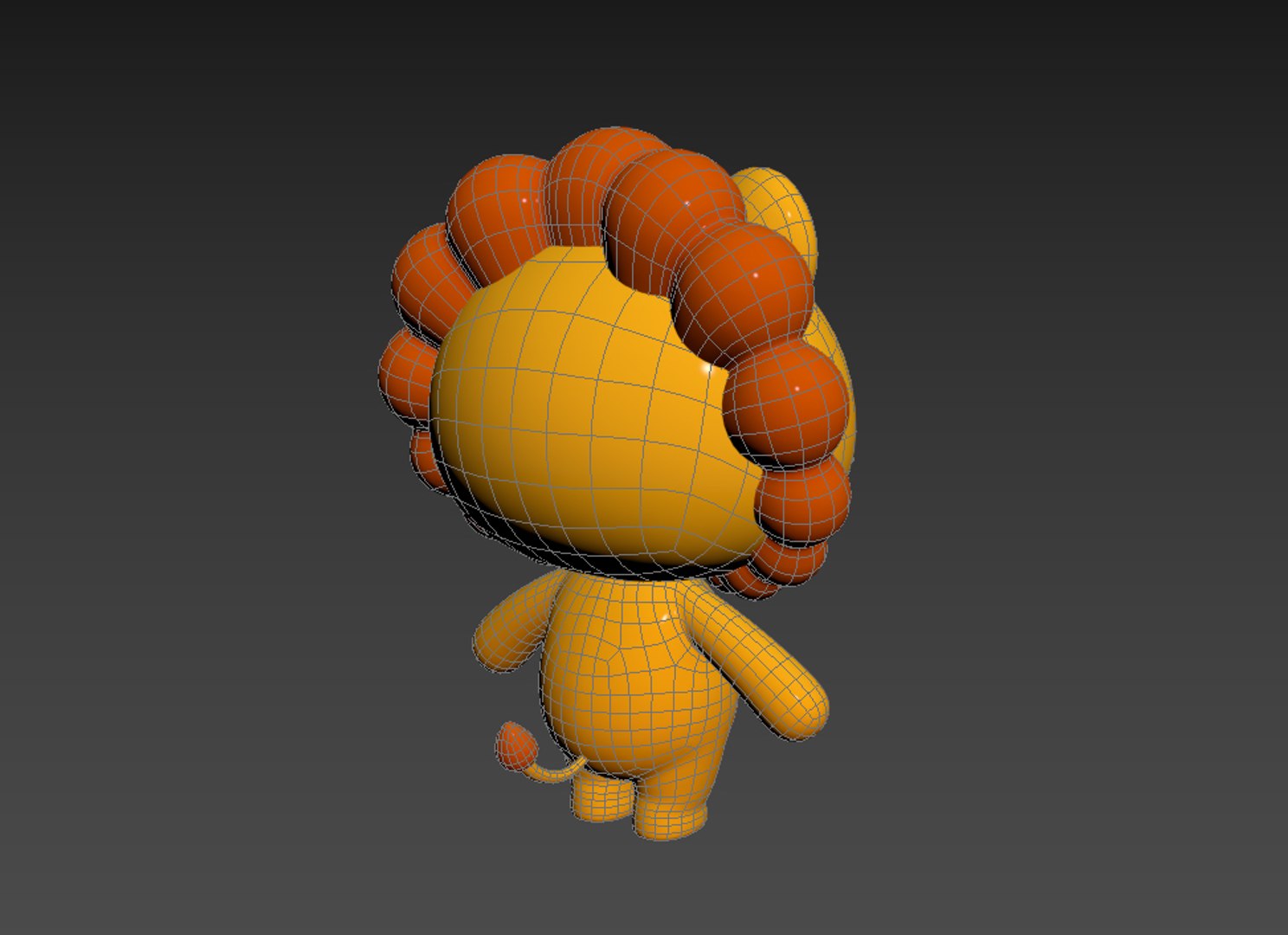 3D Lion Character Model - TurboSquid 1640228