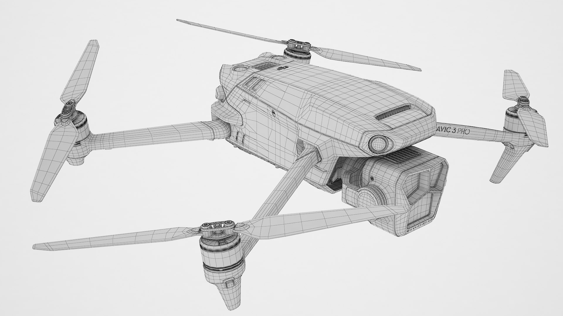 DJI Mavic 3 Pro 3D model - TurboSquid 2096247