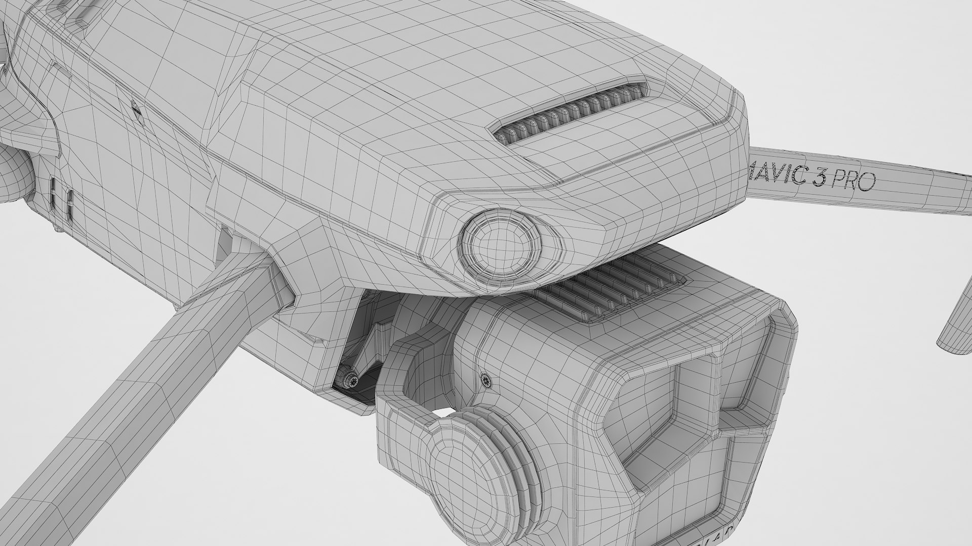 DJI Mavic 3 Pro 3D model - TurboSquid 2096247