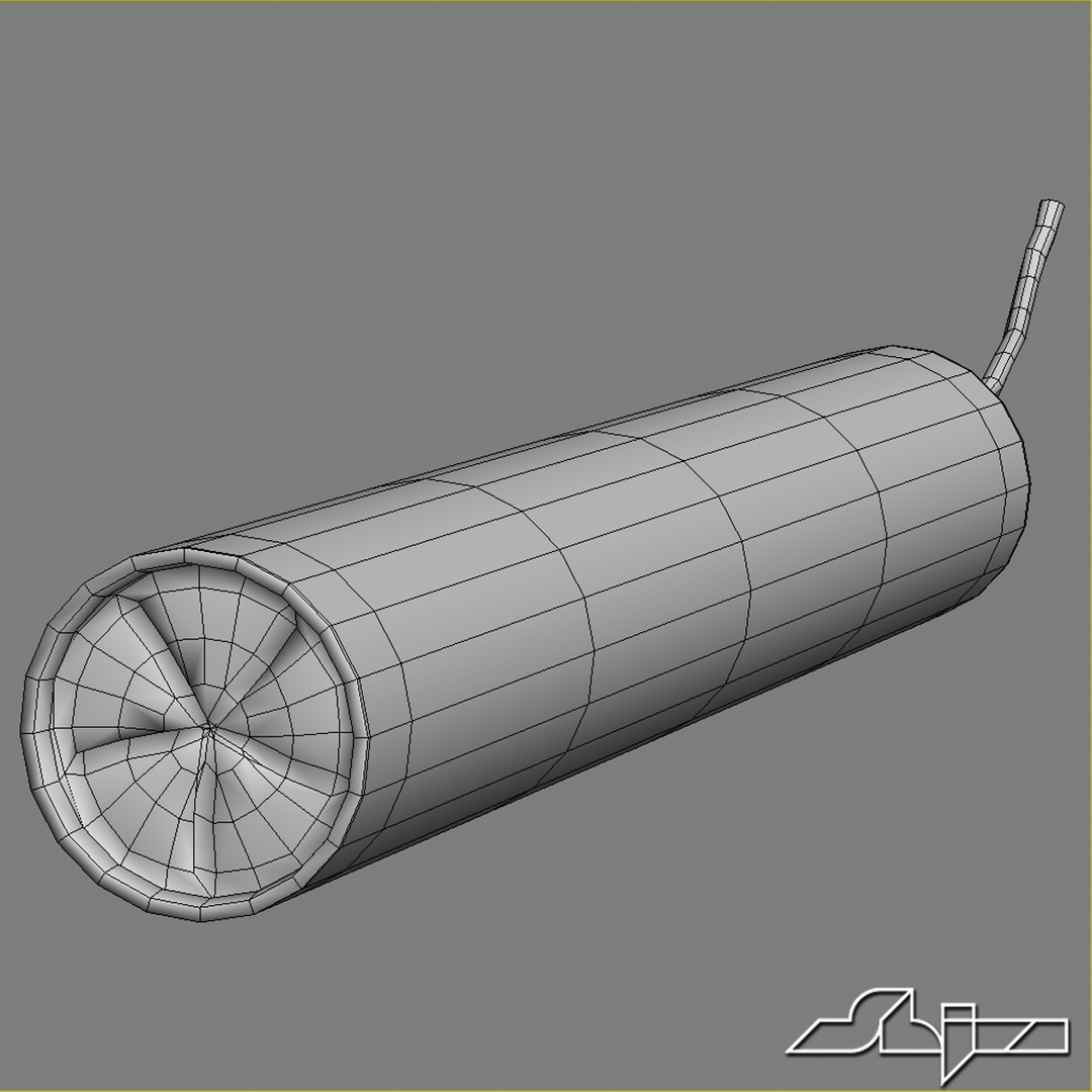dynamite 1 3d model