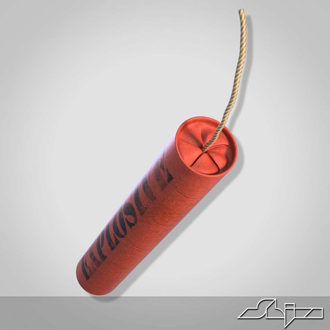 Dynamite 1 3d Model