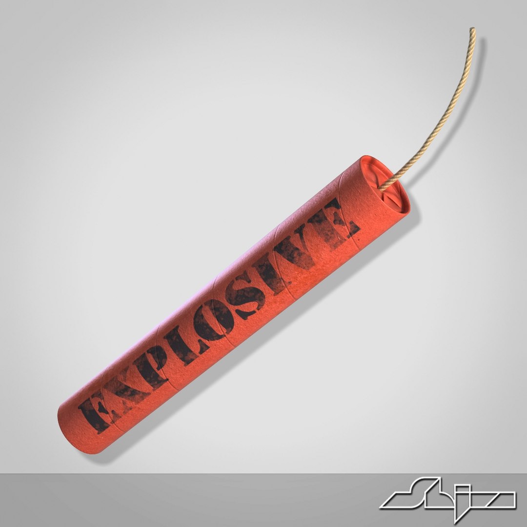 Dynamite 1 3d Model