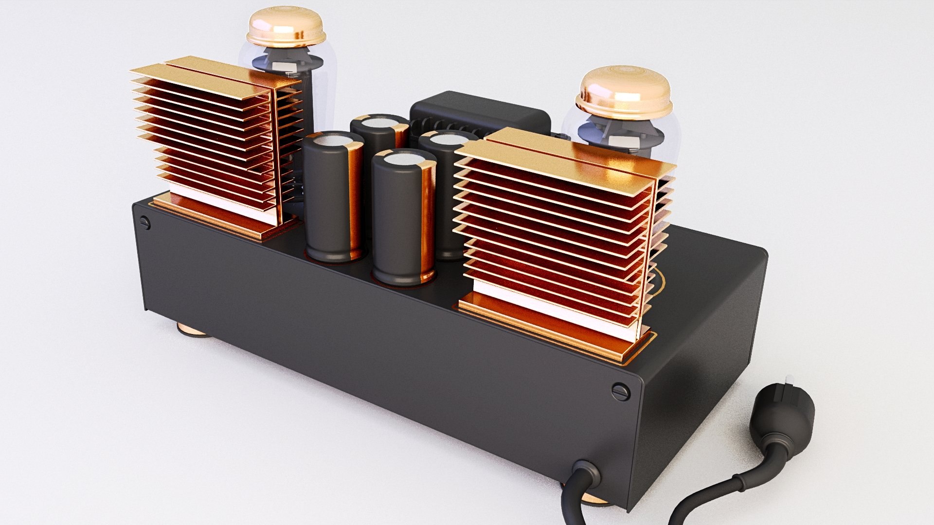 Amplifier Tube 3D Model - TurboSquid 1523996