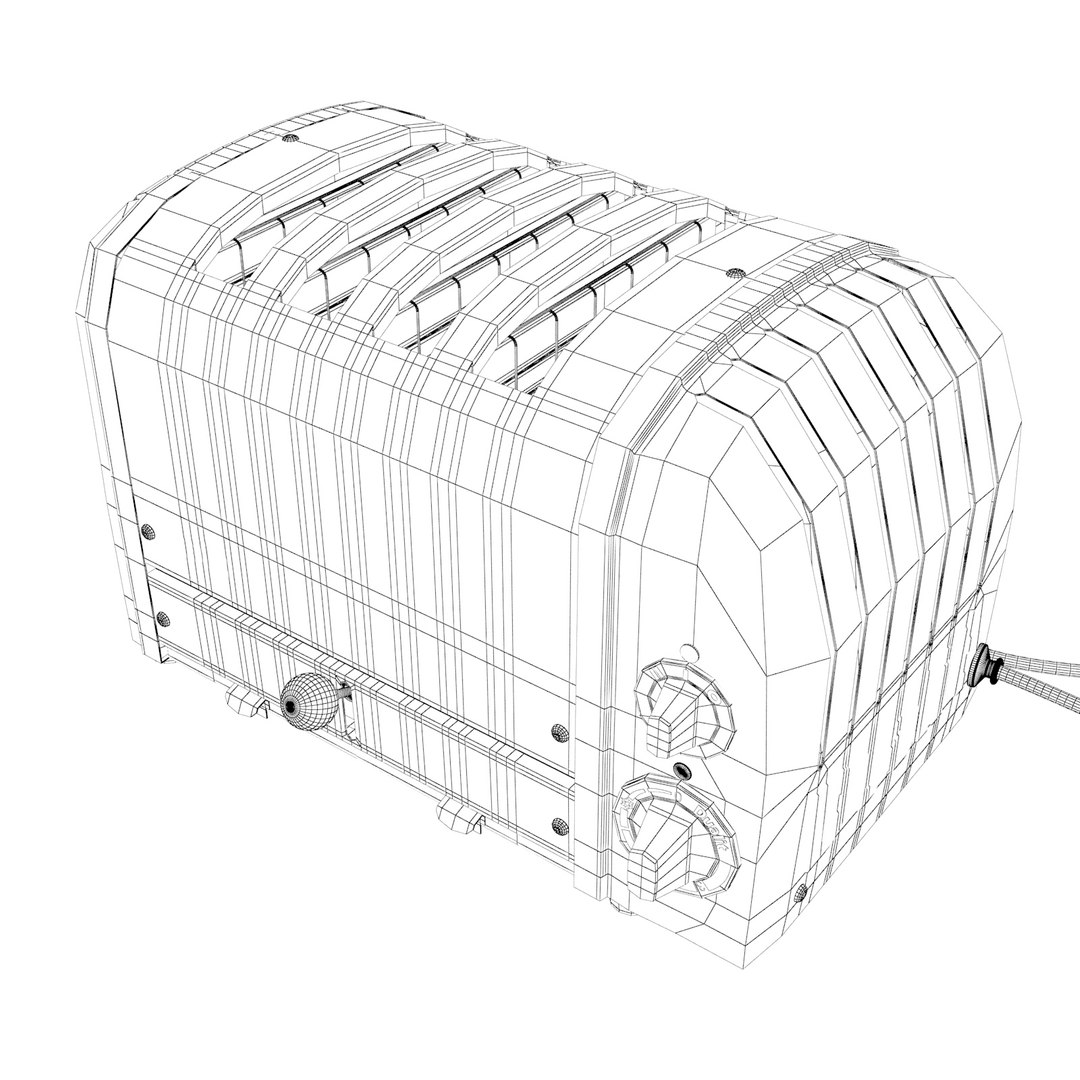 3d Newgen Toaster Dualit Model