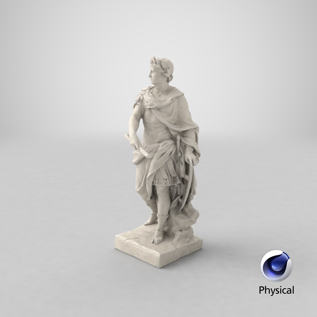 3D Julius Caesar Marble 3D Model - TurboSquid 1818175