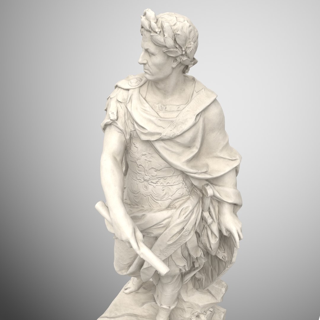 3D Julius Caesar Marble 3D Model - TurboSquid 1818175