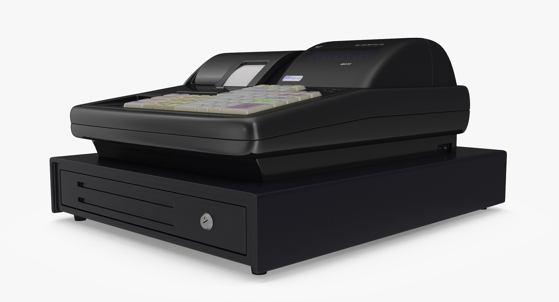 Modern Cash Register 3d Max