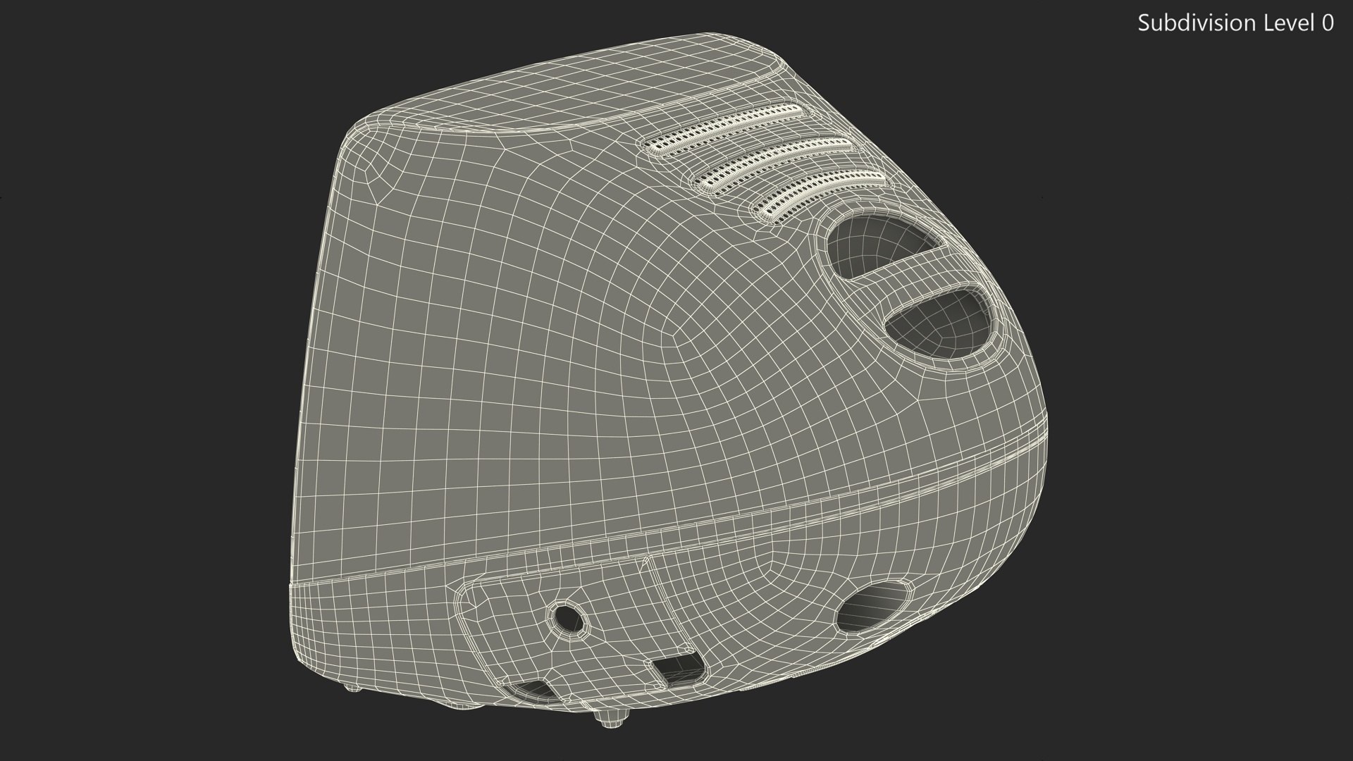 Vintage All-in-One Computer Blue 3D Model - TurboSquid 2382257