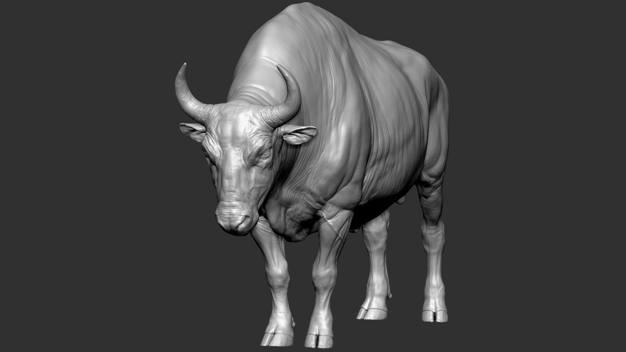 modelo 3d Bizon Bison bison Most VFX Zbrush Sculpture Digitale - TurboSquid 1796701