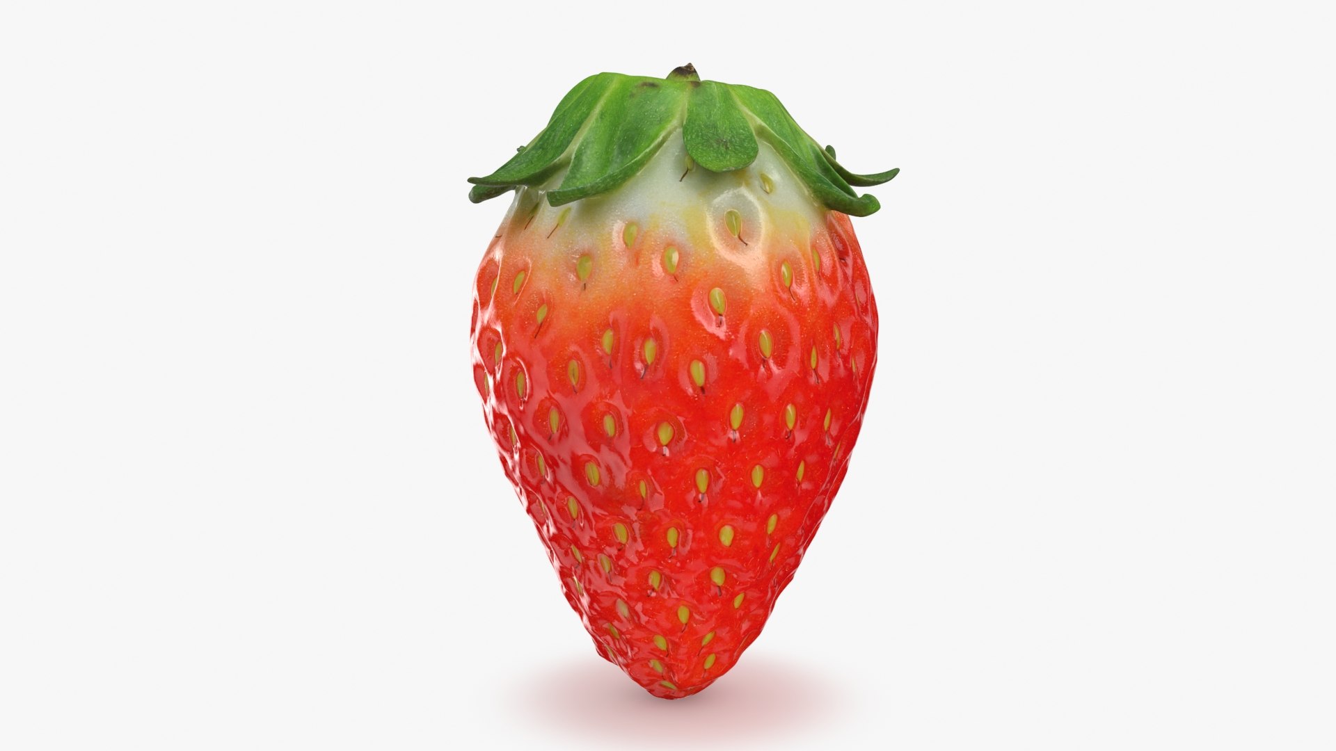 3D Whole Strawberry Collection Model - TurboSquid 2240106