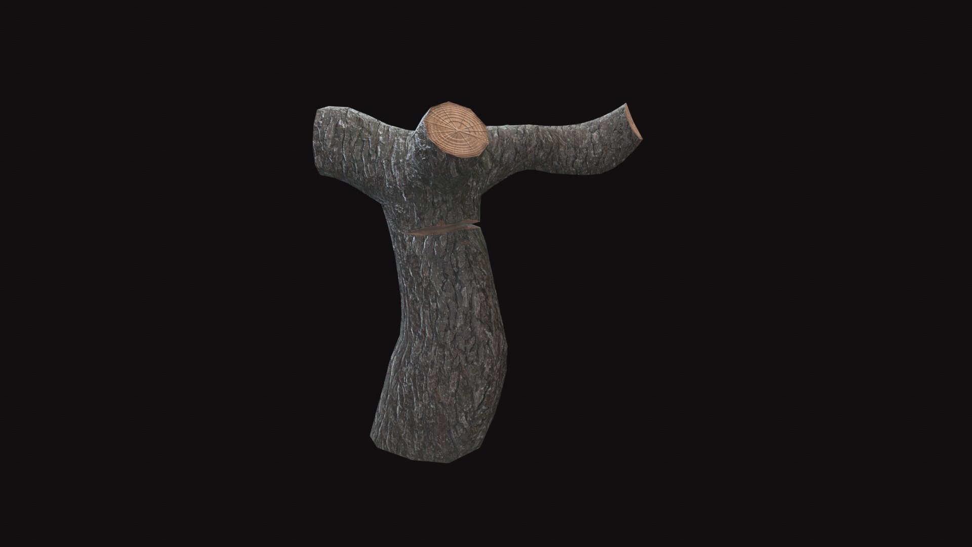 3D Medieval Tree Trunk 05 - TurboSquid 2322426