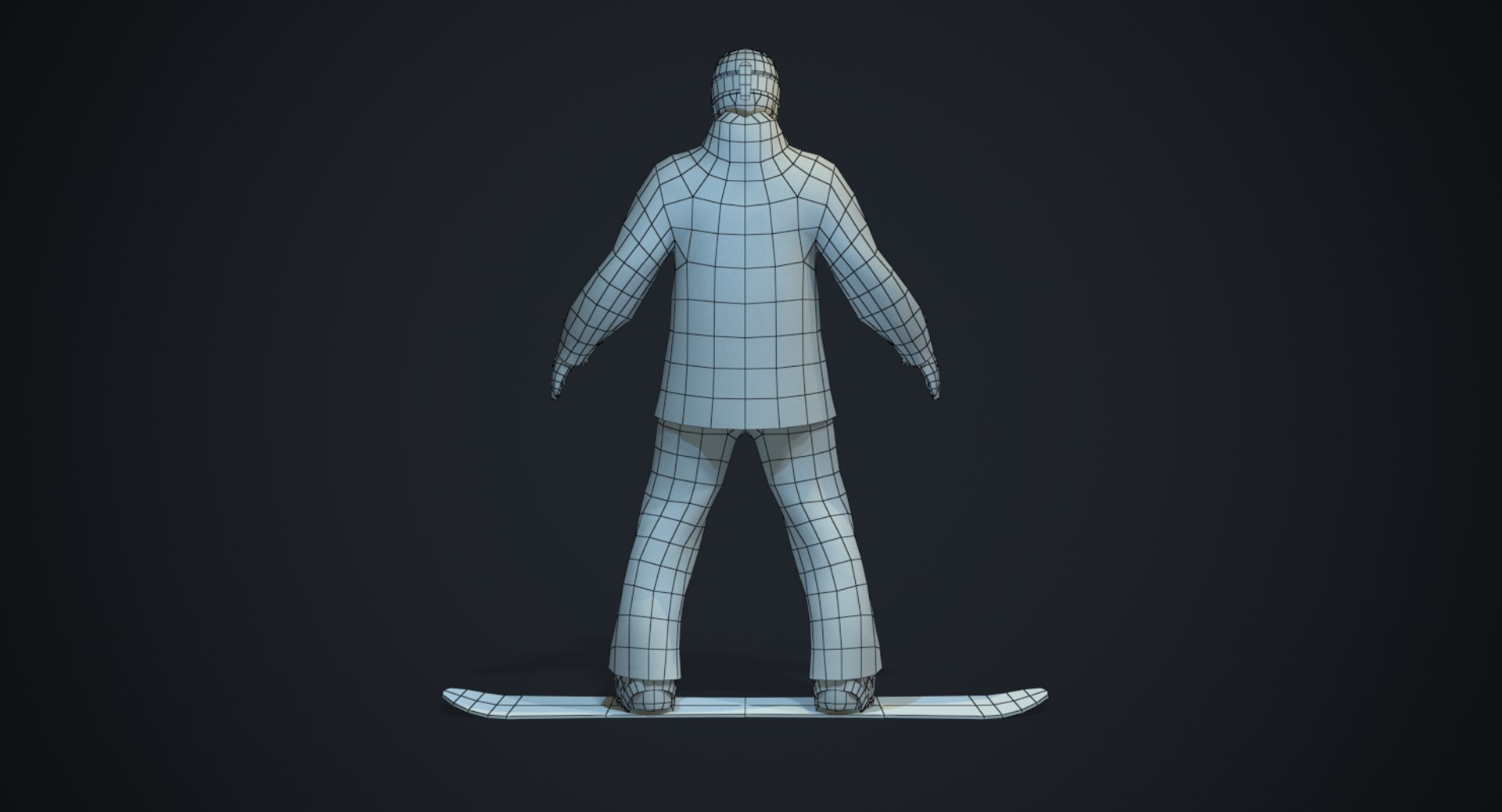 Real-time Snowboard Man Pbr Model - TurboSquid 1217468