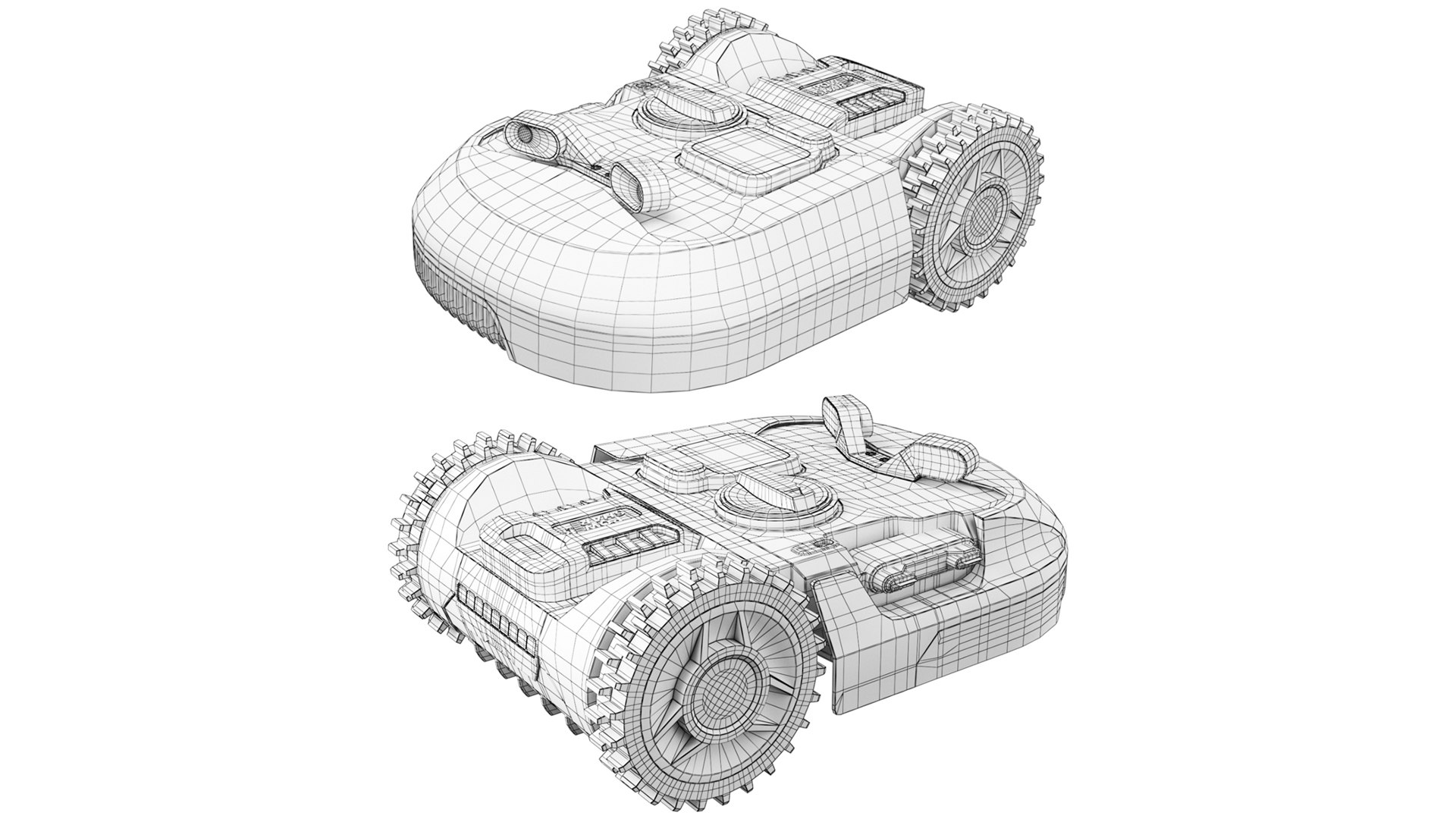 Lawn Mower Robot Worx Landroid L WR155E 3D - TurboSquid 1835714