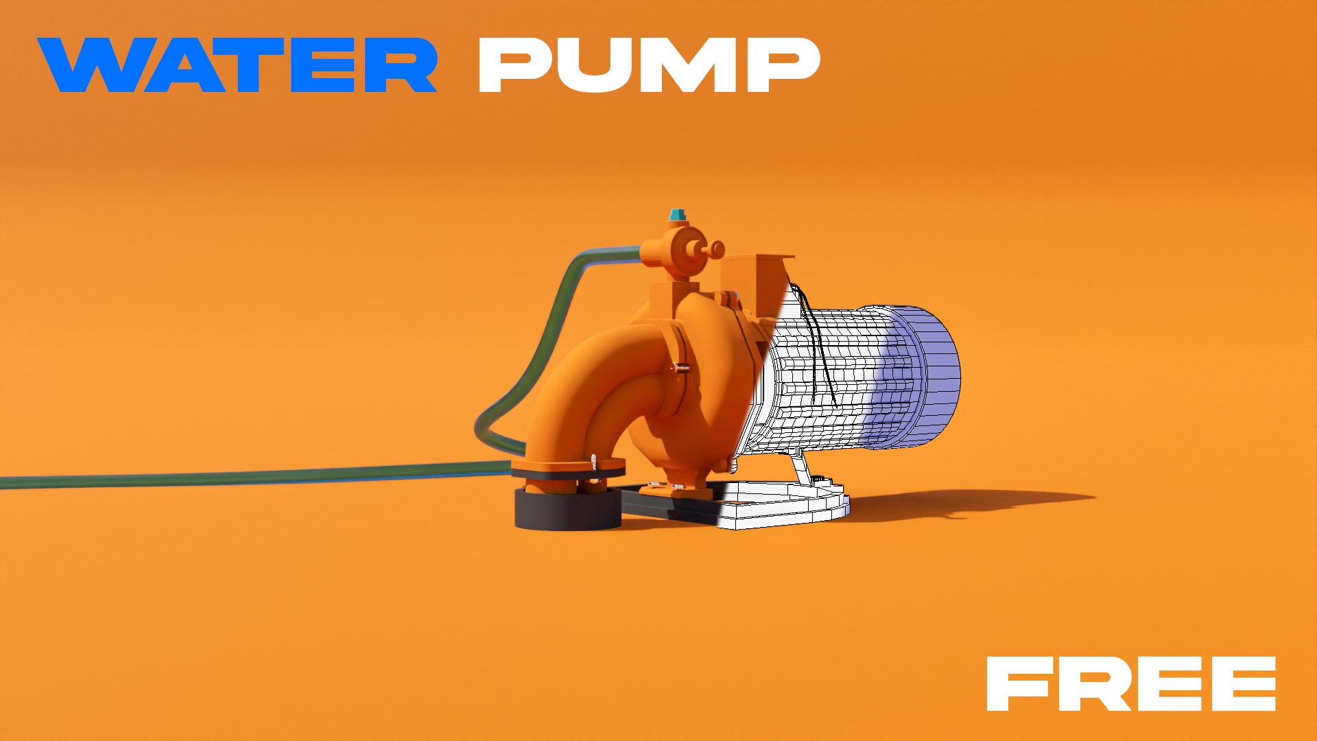 Free 3D Model WATER PUMP - TurboSquid 2114756