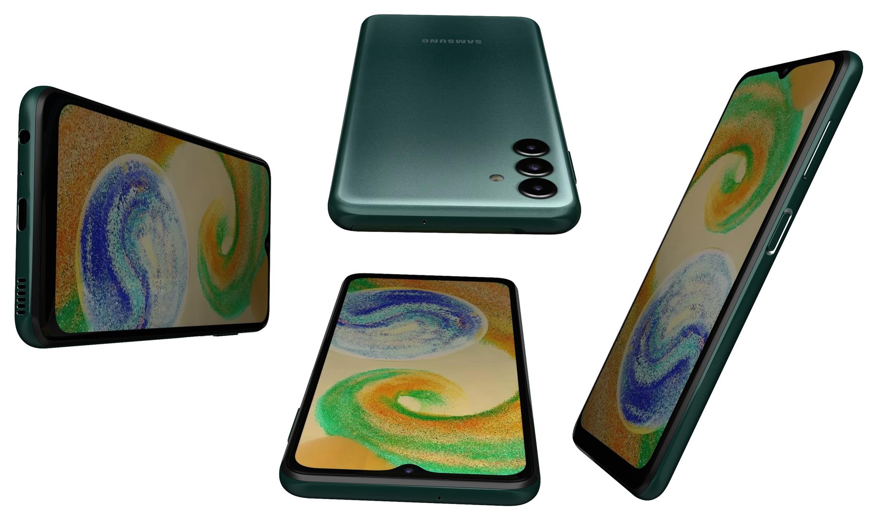 3D Samsung Galaxy A04s Green - TurboSquid 1954955