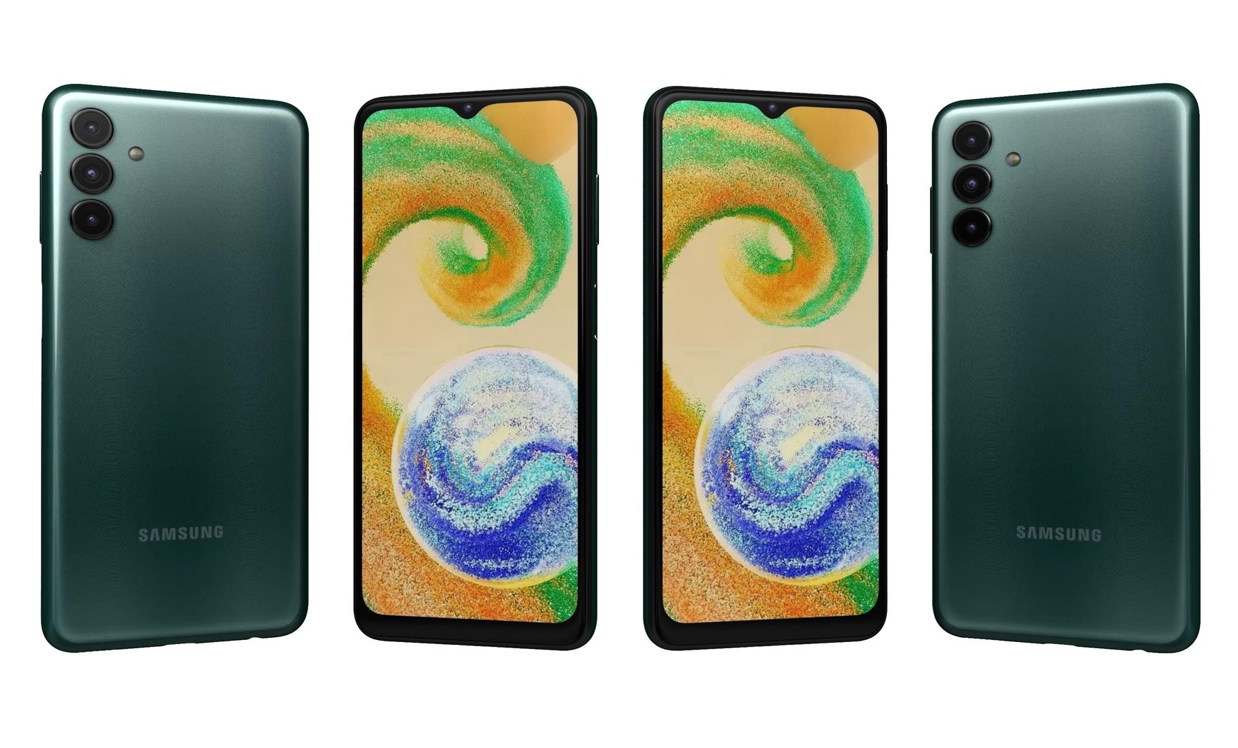 3D Samsung Galaxy A04s Green - TurboSquid 1954955