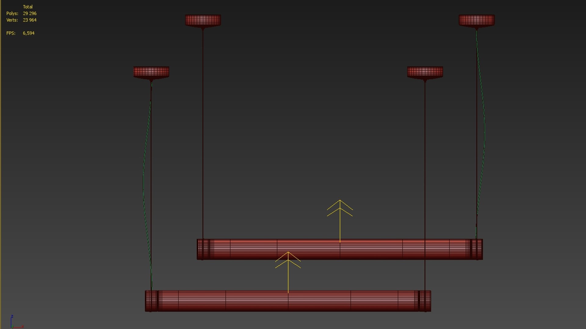 3D Tube Light - TurboSquid 1650865