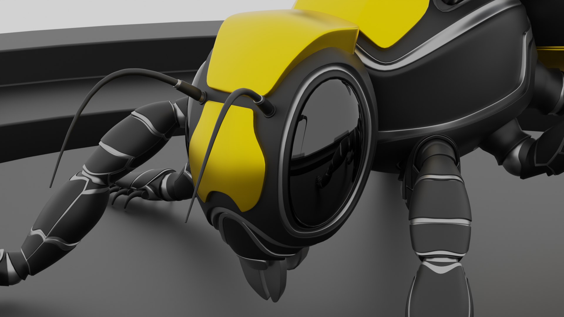 Robot Bee 3D Model - TurboSquid 2070186
