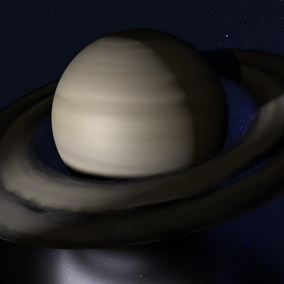 Saturn Planet 3D Model - TurboSquid 1438102