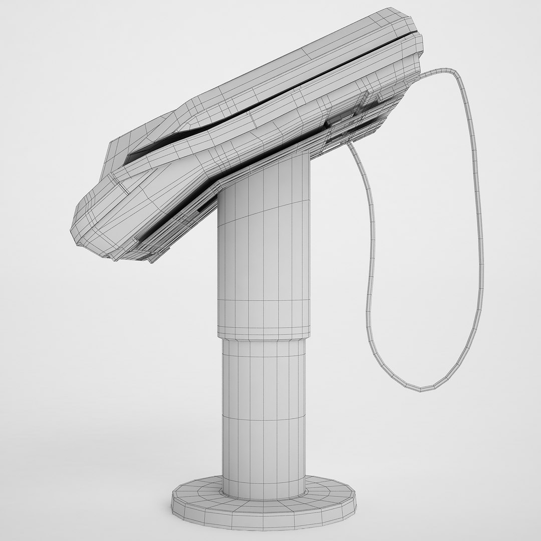 Credit Card Terminal 3D Model - TurboSquid 1308098