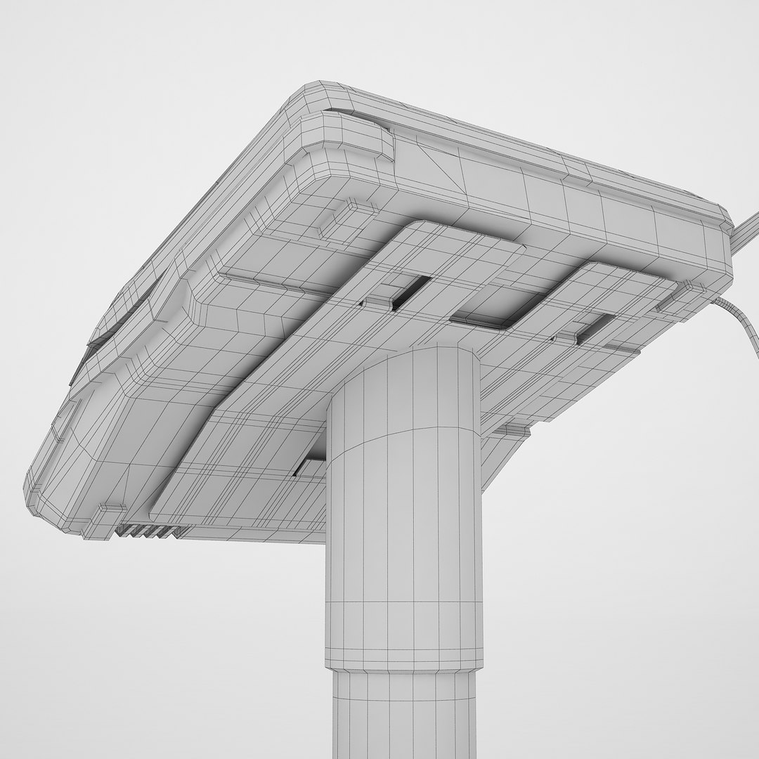 Credit Card Terminal 3D Model - TurboSquid 1308098