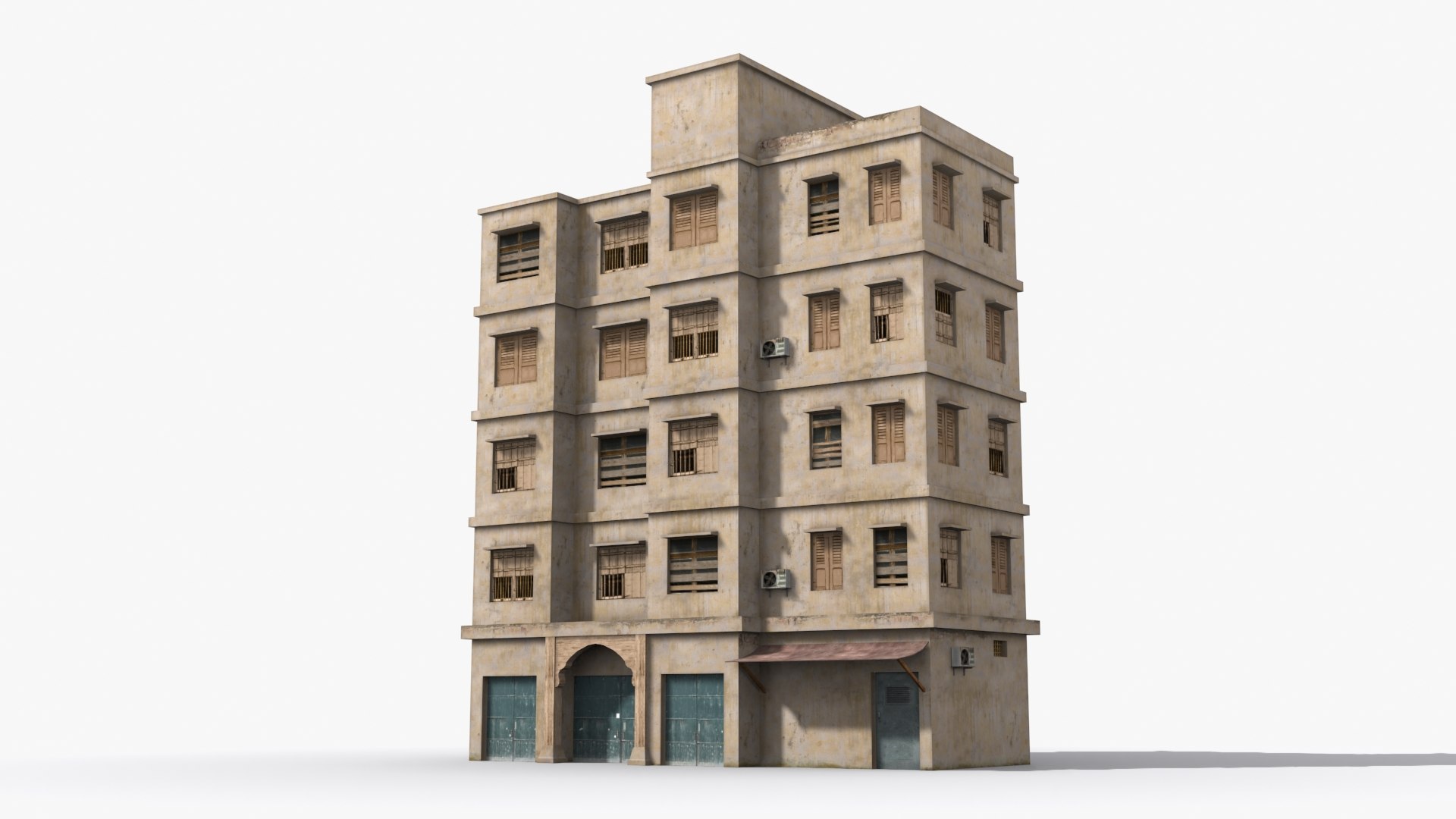 Arab Middle East Building X15 Model - TurboSquid 1901487