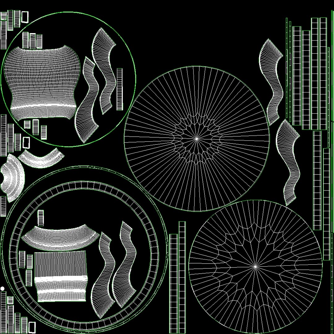 Promenade Round End Table 3D Model - TurboSquid 2294002