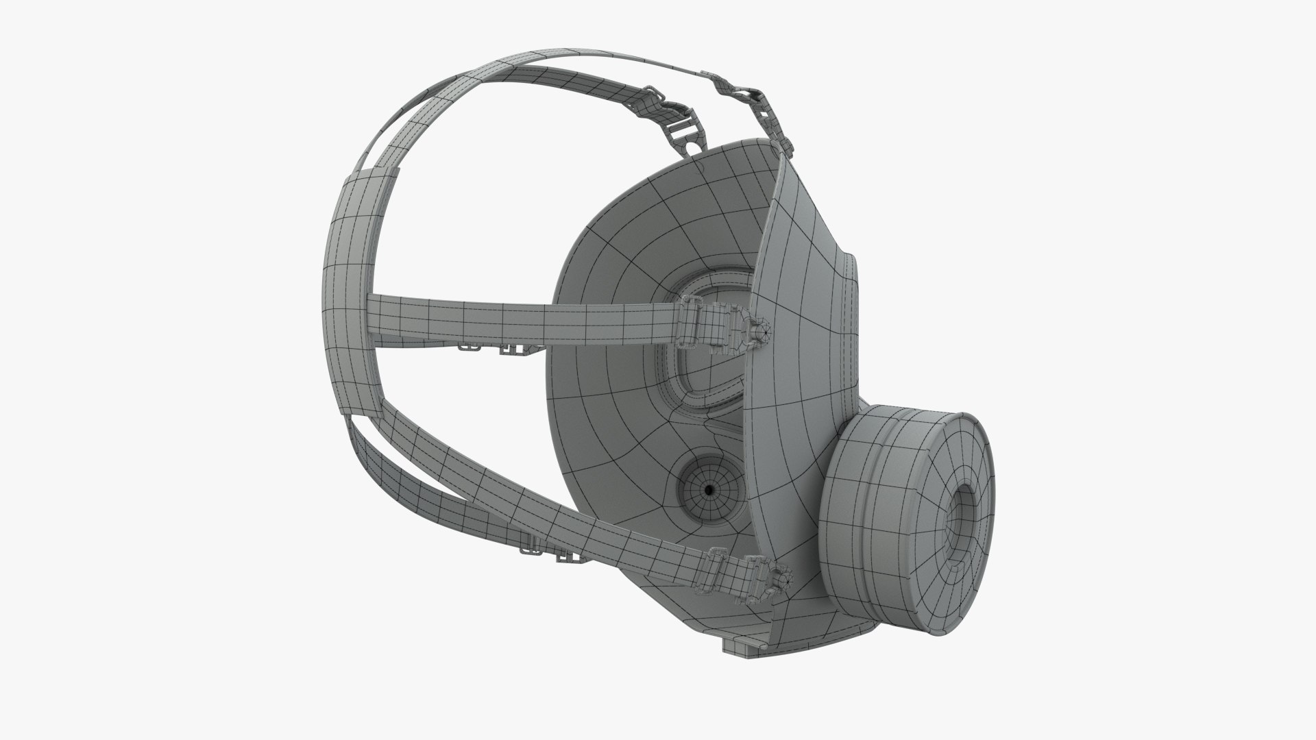 3D gas mask military model - TurboSquid 1577637