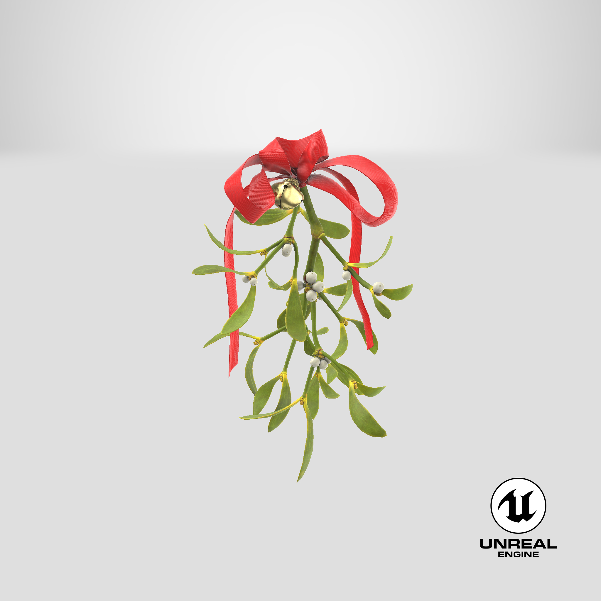ma mistletoe ribbon