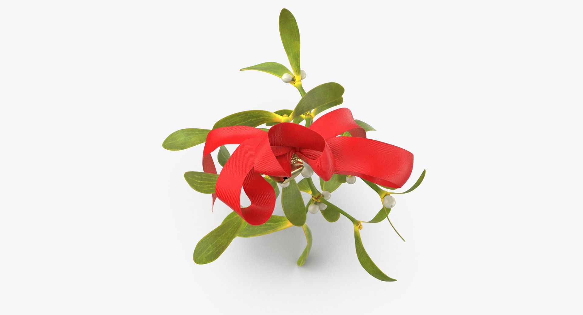 Ma Mistletoe Ribbon
