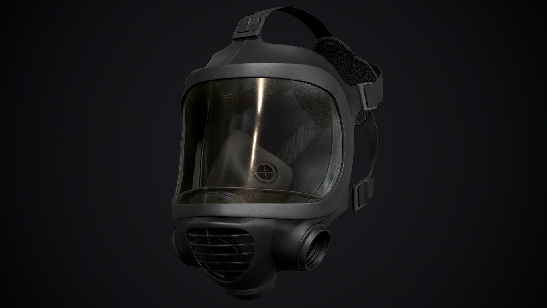Gas Mask model - TurboSquid 1743440