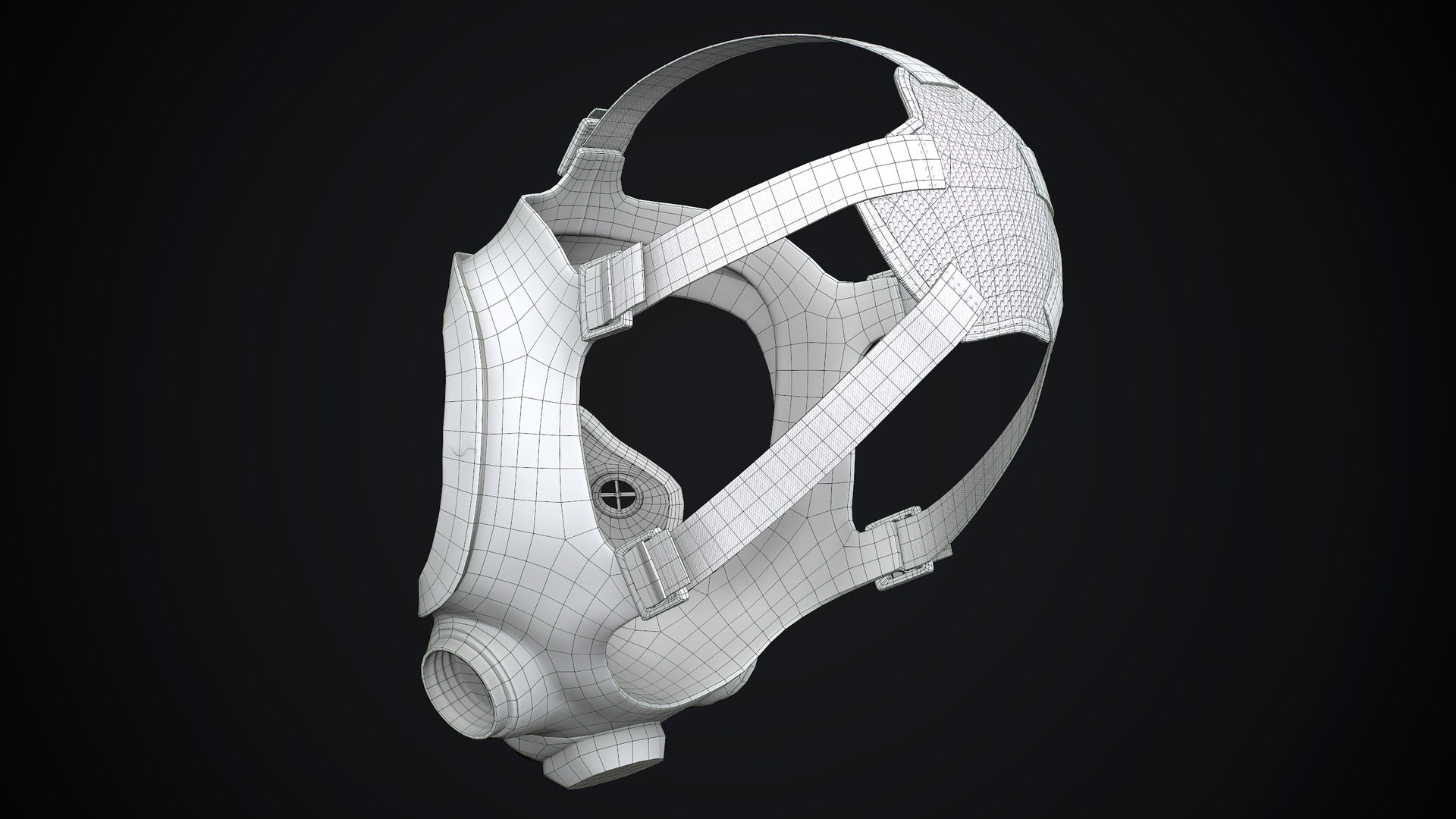Gas Mask model - TurboSquid 1743440