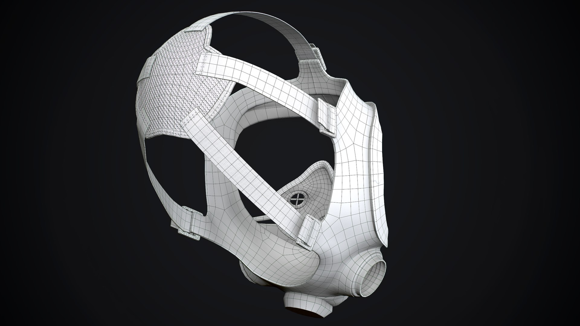 Gas Mask model - TurboSquid 1743440