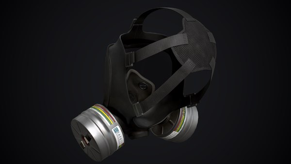 Gas Mask model - TurboSquid 1743440