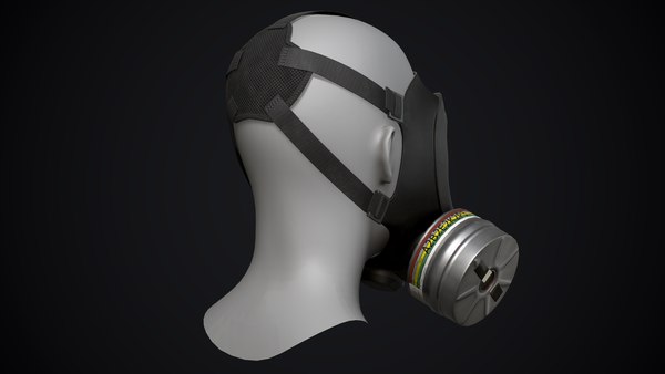 Gas Mask model - TurboSquid 1743440