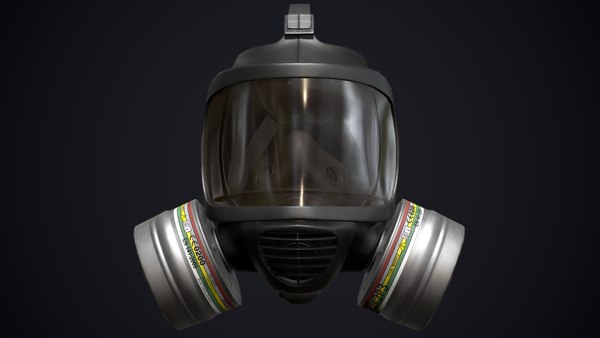 Gas Mask model - TurboSquid 1743440
