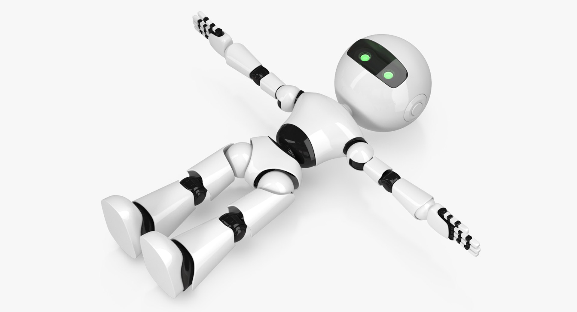 3D Modern Robot Rigged Model - TurboSquid 1511675