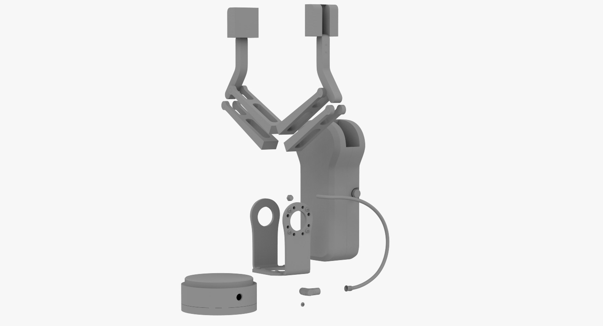 Robotic Adaptive Gripper 3D Model - TurboSquid 1336110