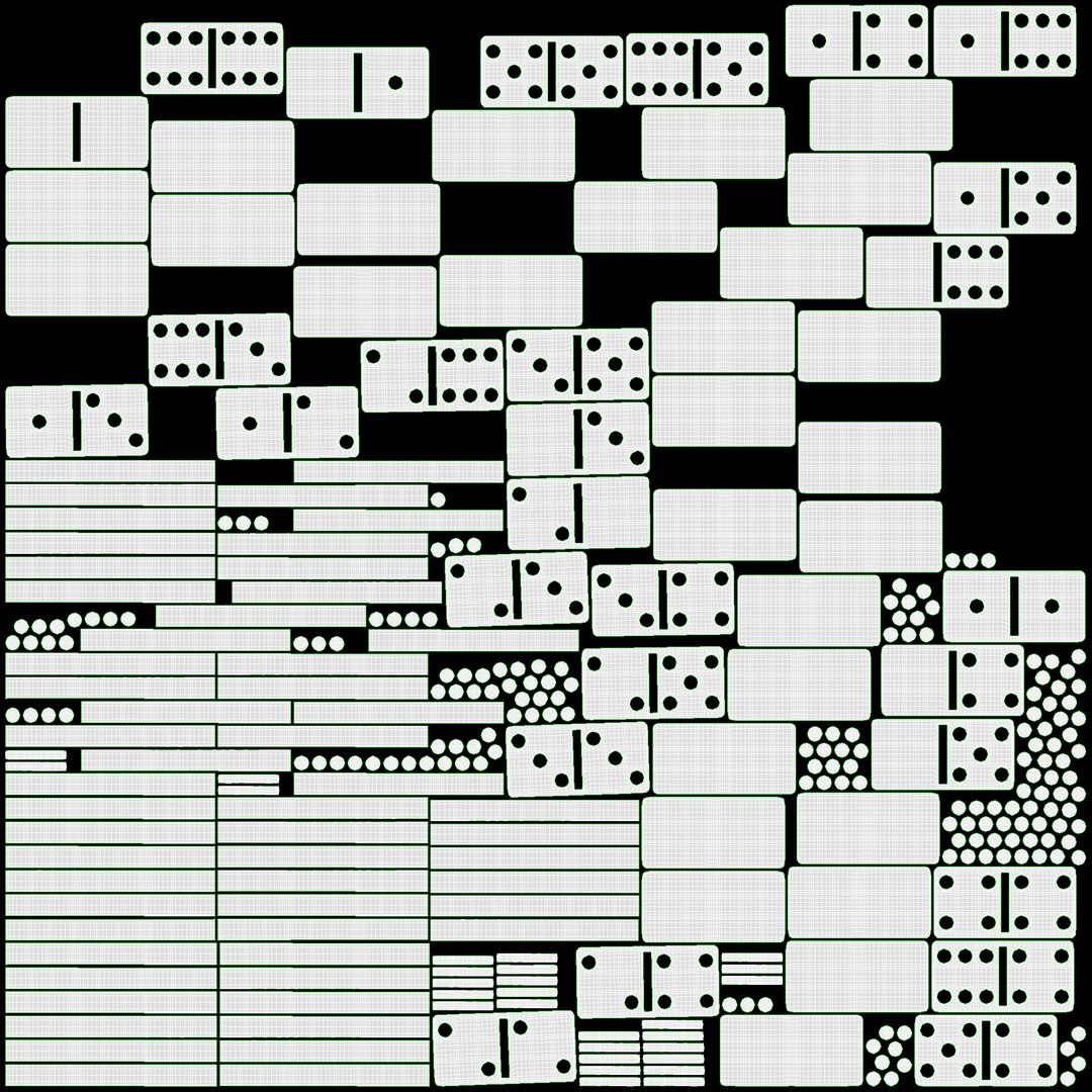 Dominoes Tile Set Table Strategy Game 3D model - TurboSquid 2154168