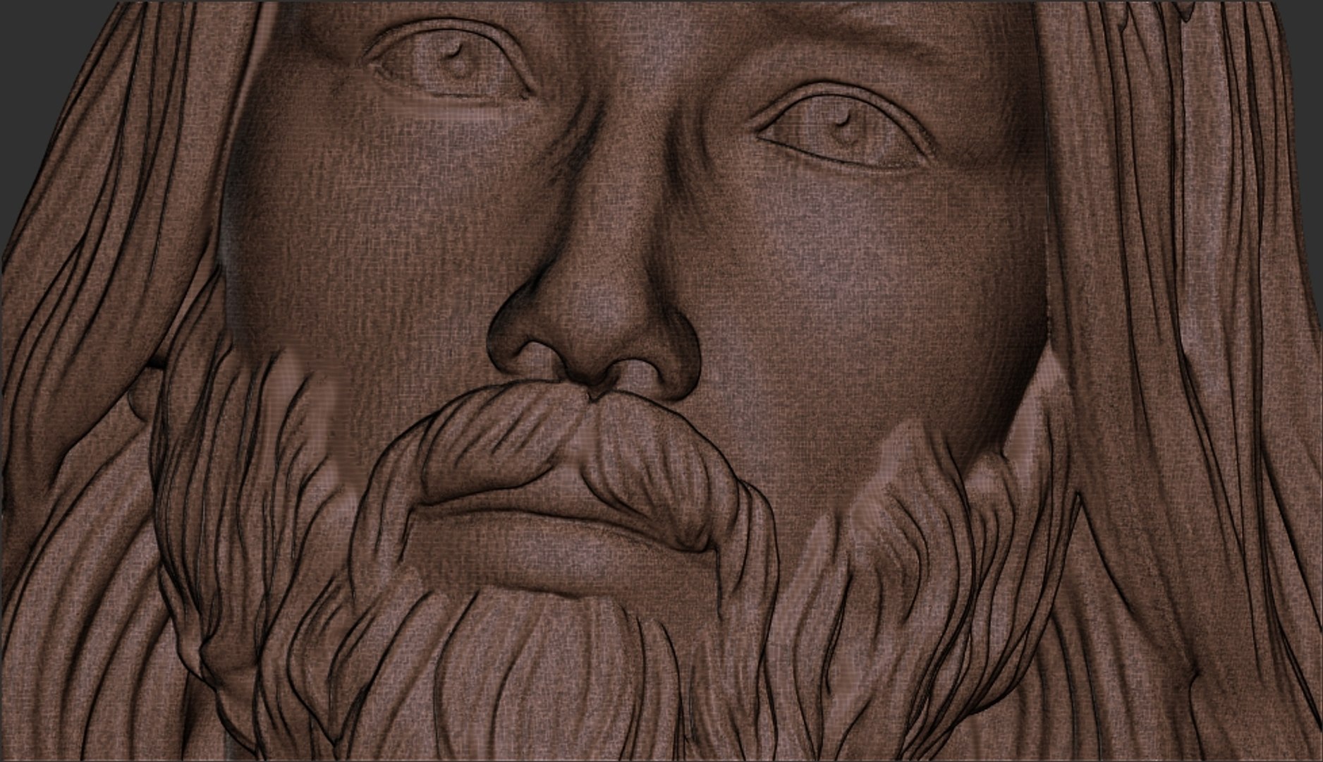 Jesus Pendant Model - TurboSquid 1956681