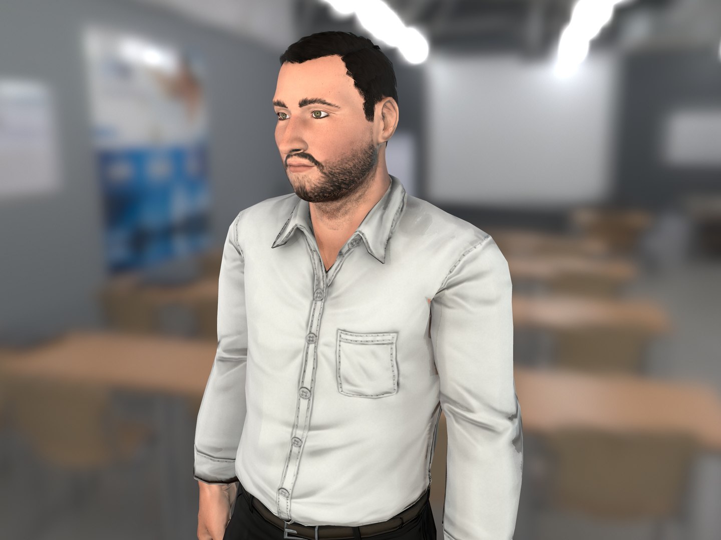 3D executive man - TurboSquid 1350139