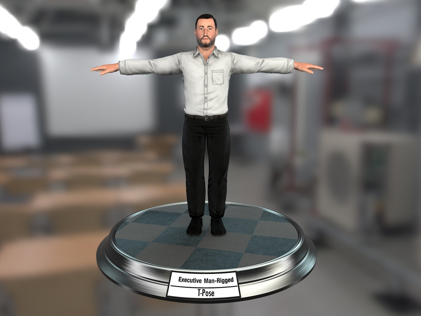 3D executive man - TurboSquid 1350139