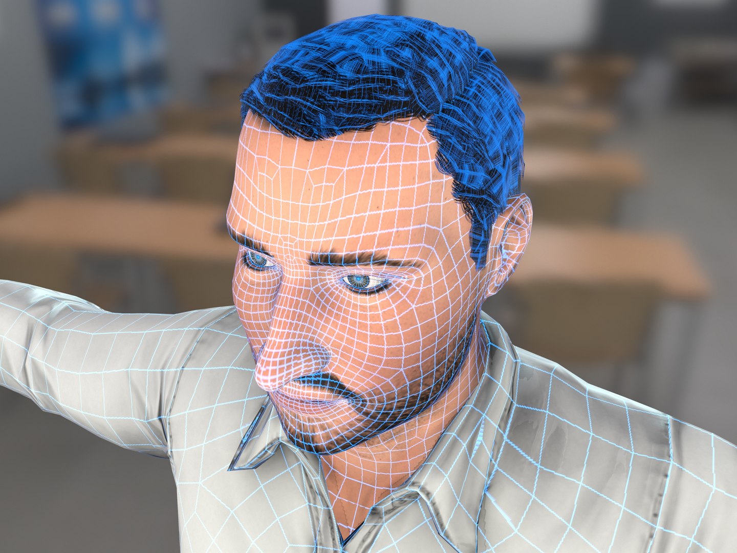 3D executive man - TurboSquid 1350139