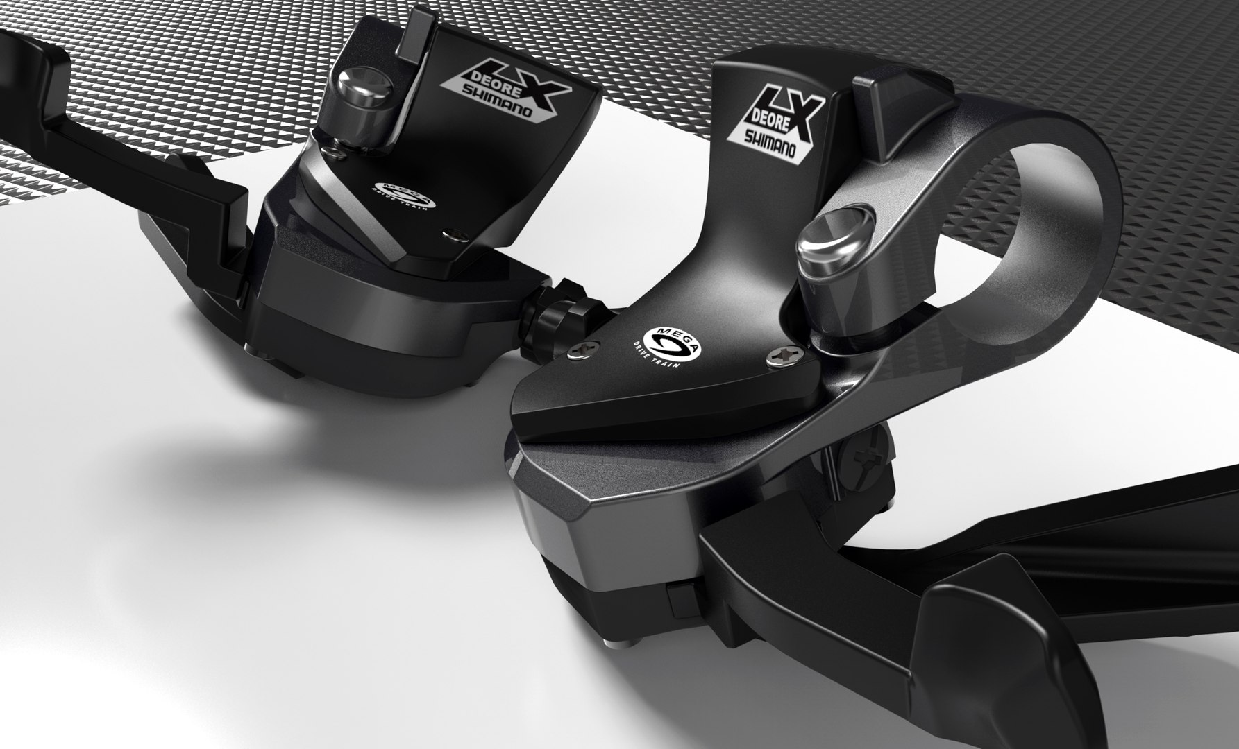 Set Lx Shifters Mountain Bike 3ds