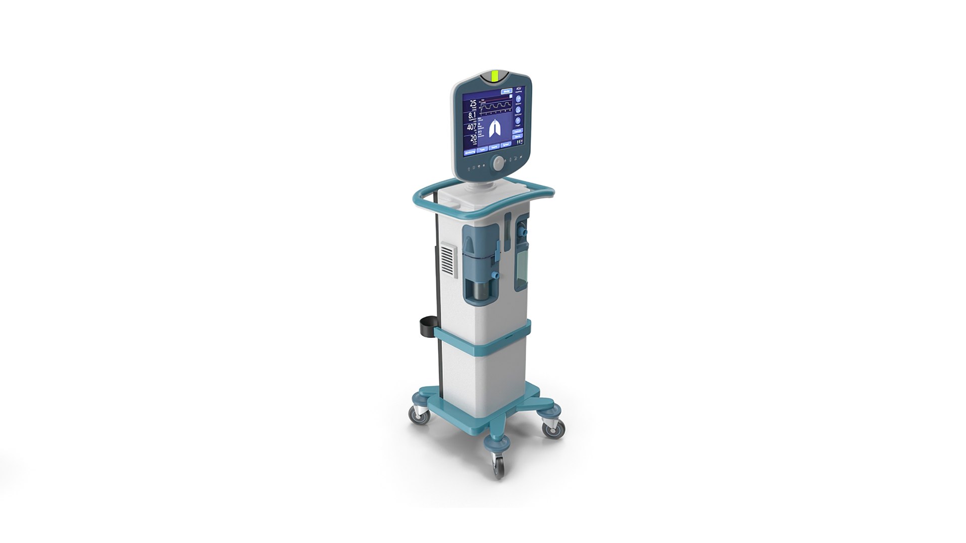 Medical Ventilator 3D Model - TurboSquid 2138177
