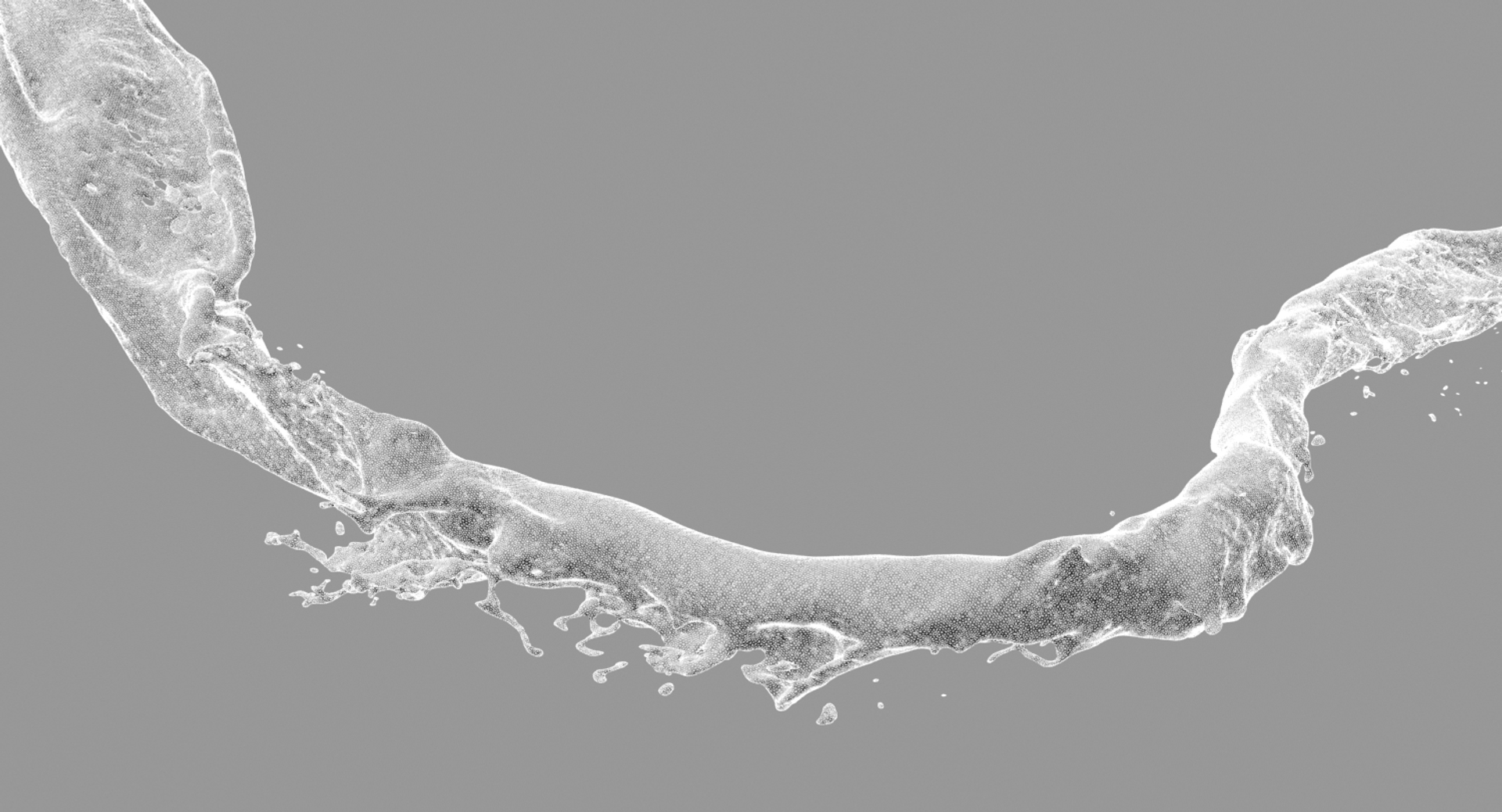 3d model flow shaders milk