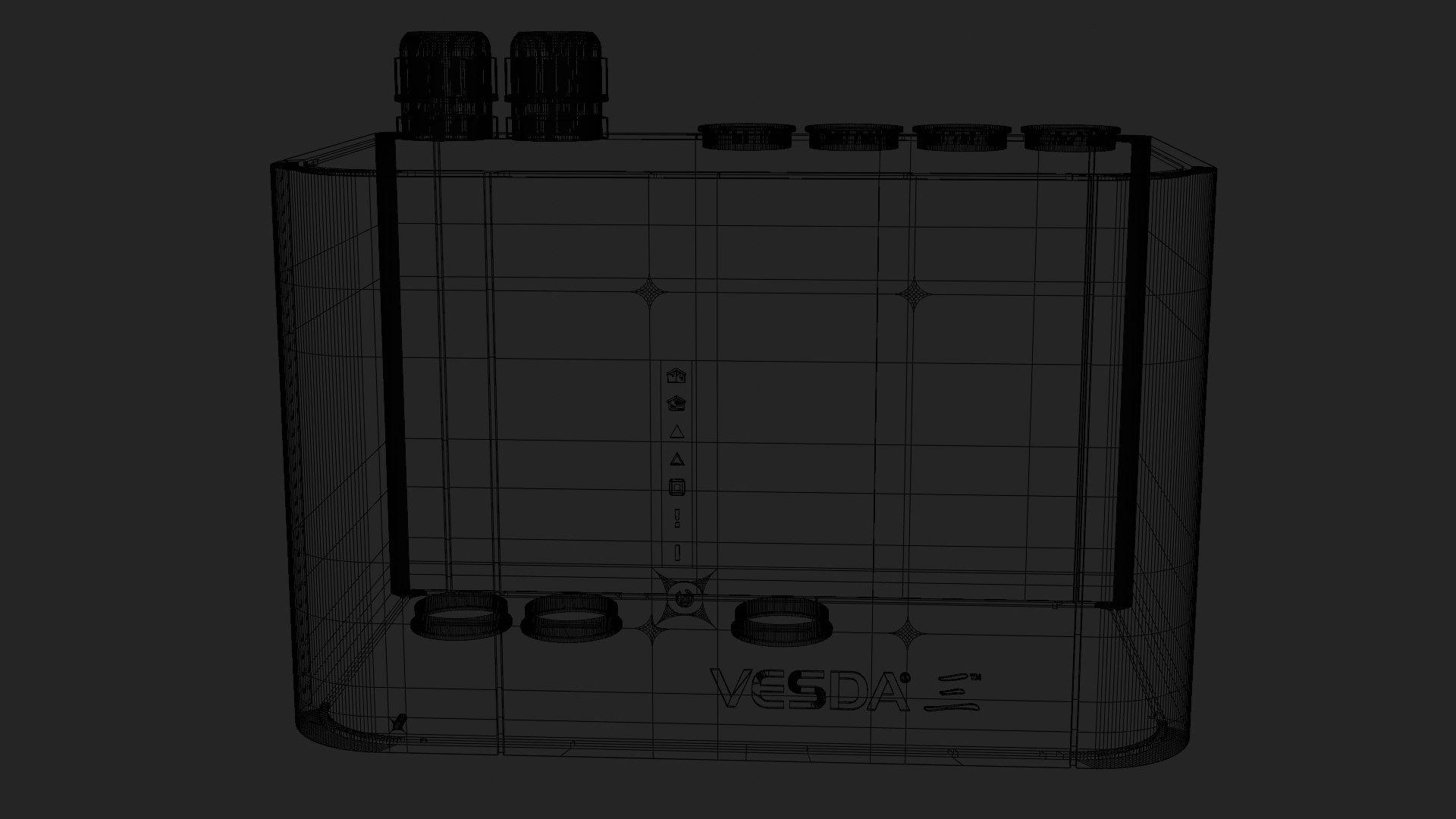 VESDA Very Early Smoke Detector 3D Model - TurboSquid 1814344