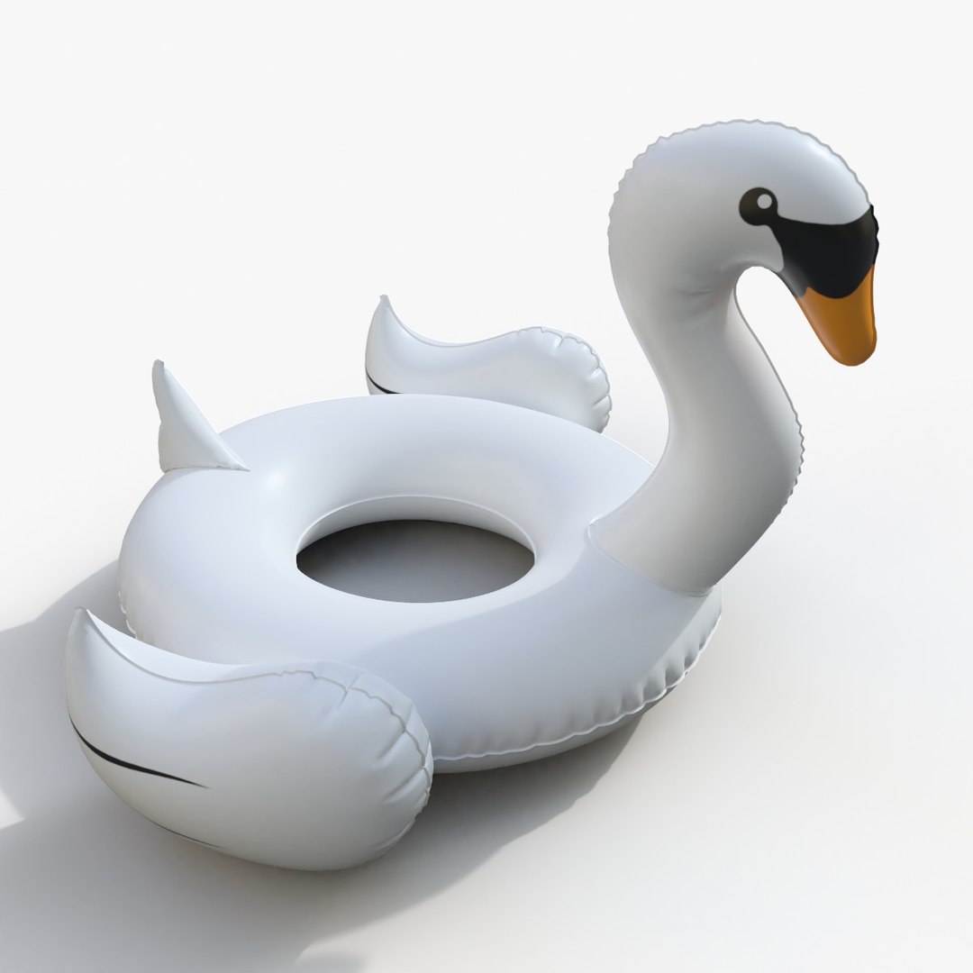 Float Ring Swan 3D Model - TurboSquid 1348590