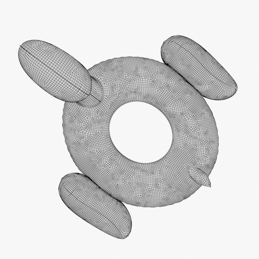 Float Ring Swan 3D Model - TurboSquid 1348590