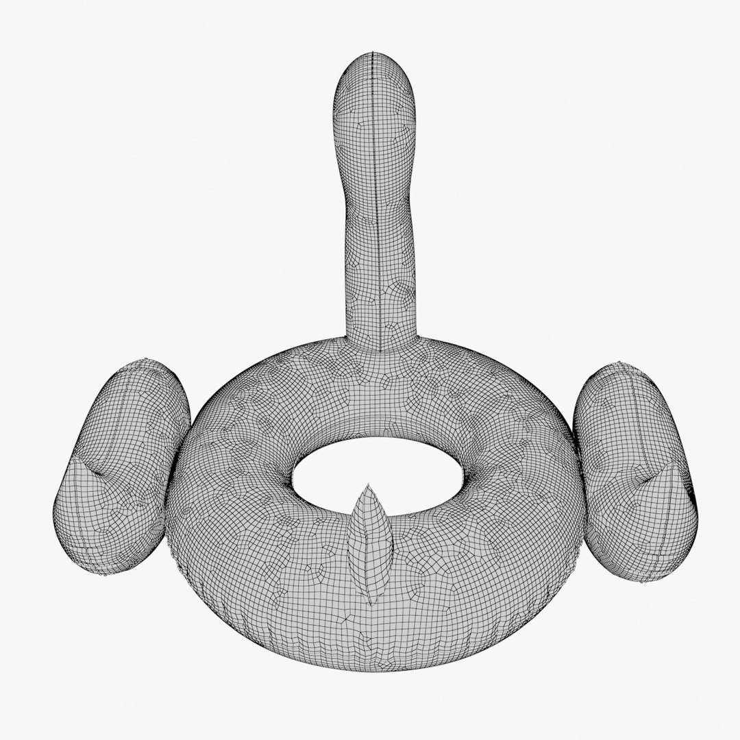 Float Ring Swan 3D Model - TurboSquid 1348590
